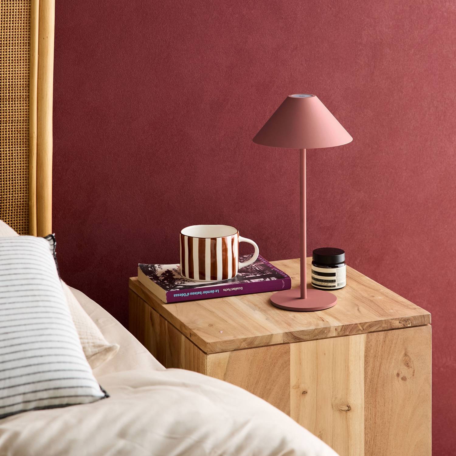 Lampe à poser intérieur/extérieur LED sans fil rechargeable Adam ...