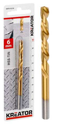 Foret métaux en titane HSS Ø 5x86mm - Jardiland