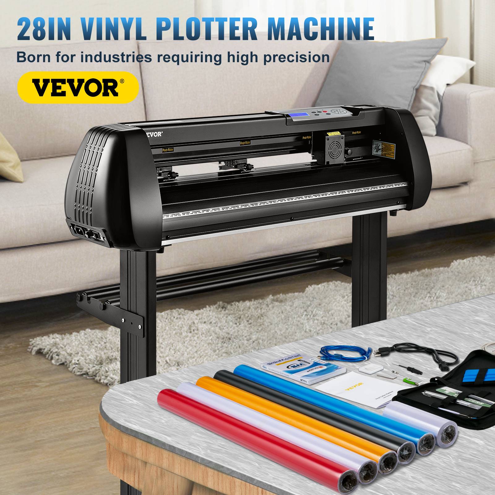 Plotter découpe vinyle 720mm, logiciel SignMaster, précision zéro ...