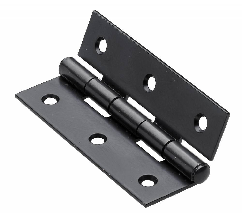 Charnière en acier pour meuble, HETTICH, L.70 x l.40 mm, noir - Jardiland