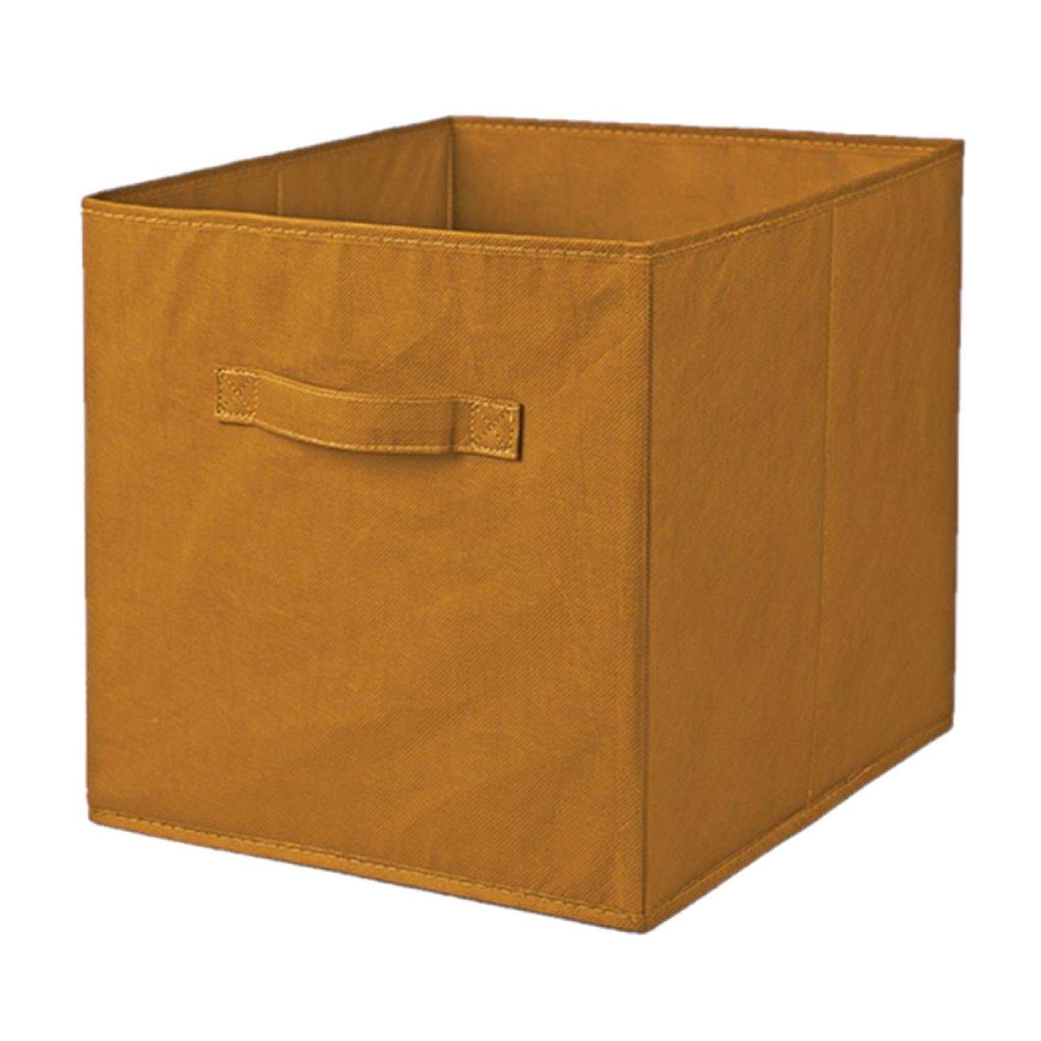 Cube de rangement pliable en tissu avec poignée - Toilinux - Jardiland