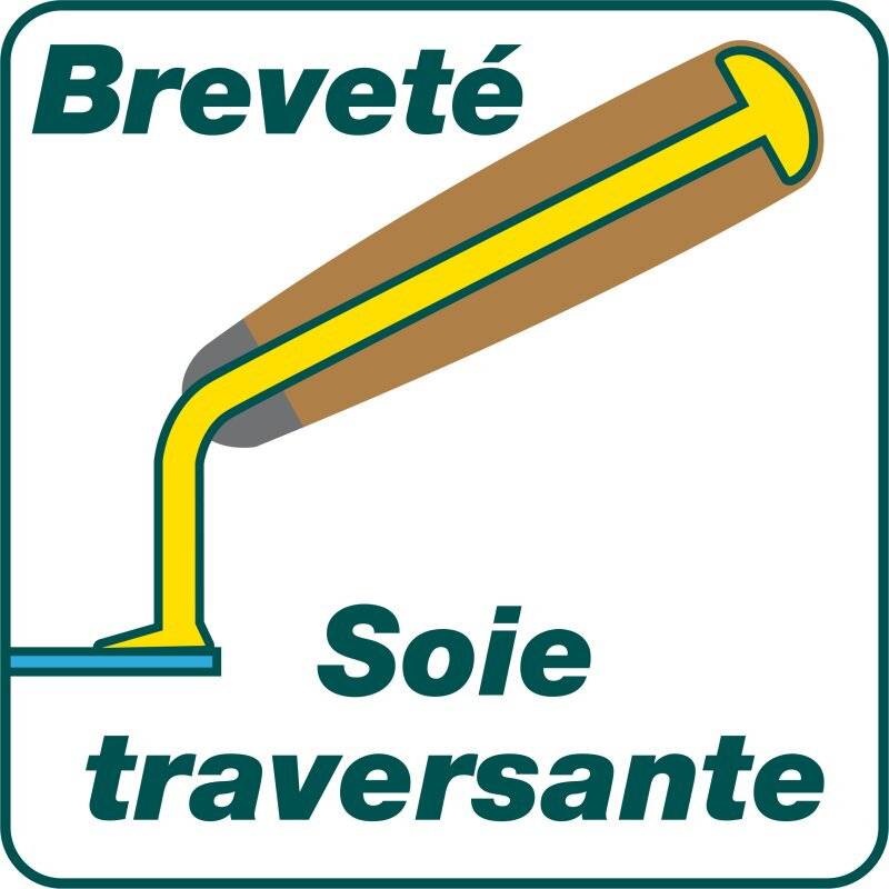 Truelle ronde Batipro® (20 cm) manche bois certifié FSC® 100 % - Jardiland