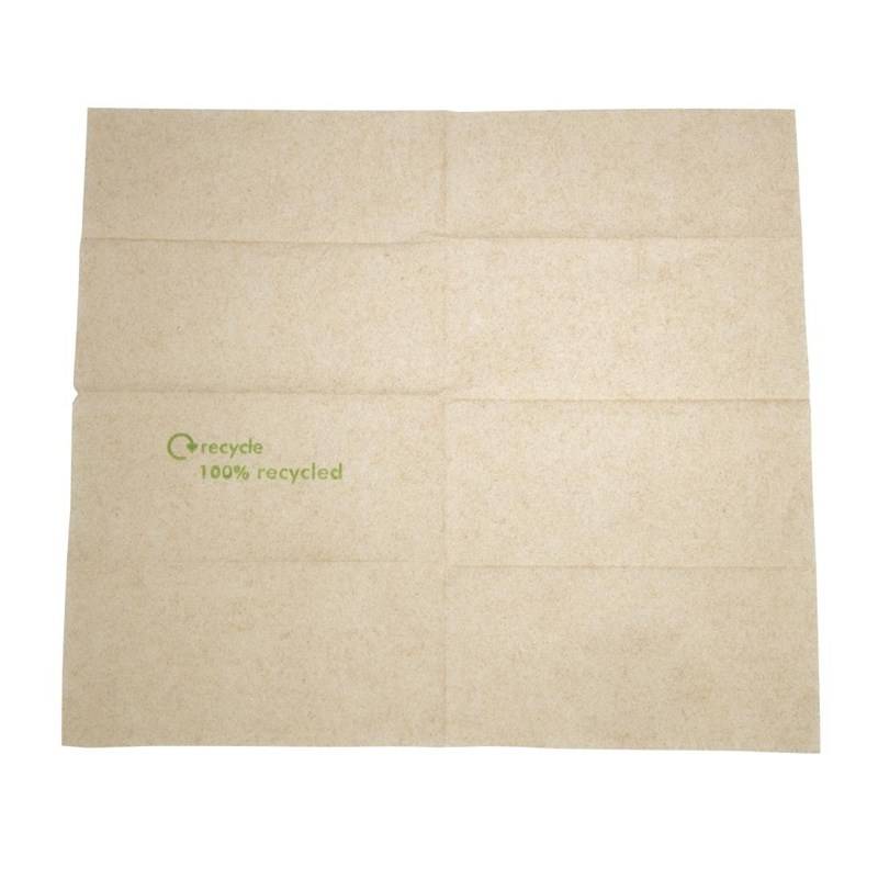Serviette en papier 1 pli recyclé avec distributeur - Carton de 6000 ...