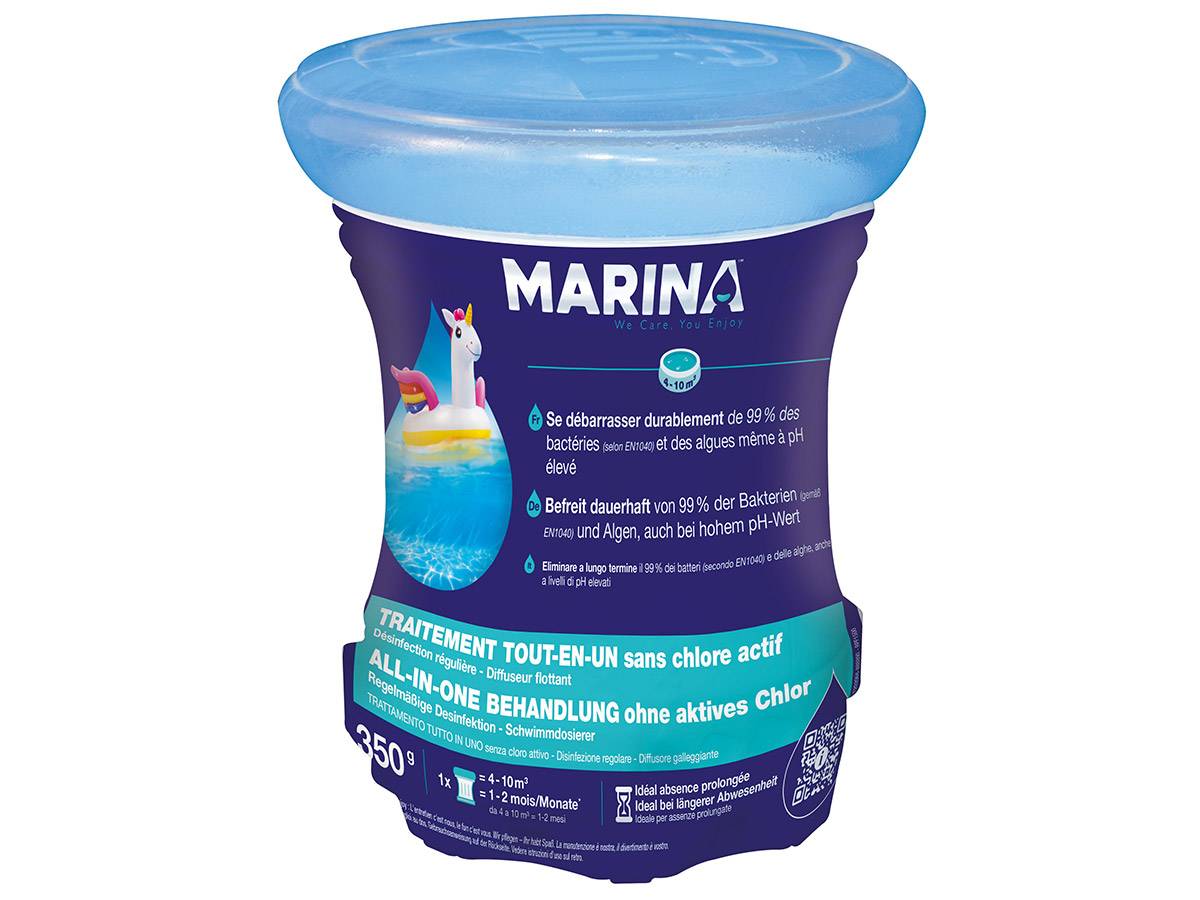 Traitement tout-en-un sans chlore en diffuseur flottant pour 4 à 10 m³ ...
