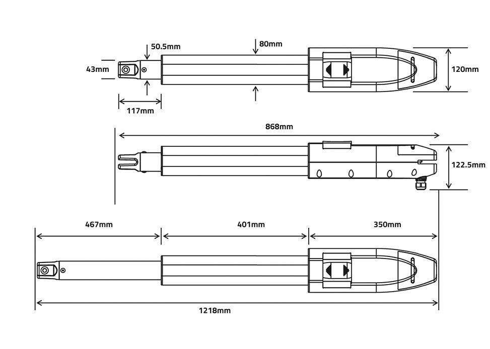 Portail battant motorisé 3,5 m VELETA H.180 cm + Motorisation TANKER ...