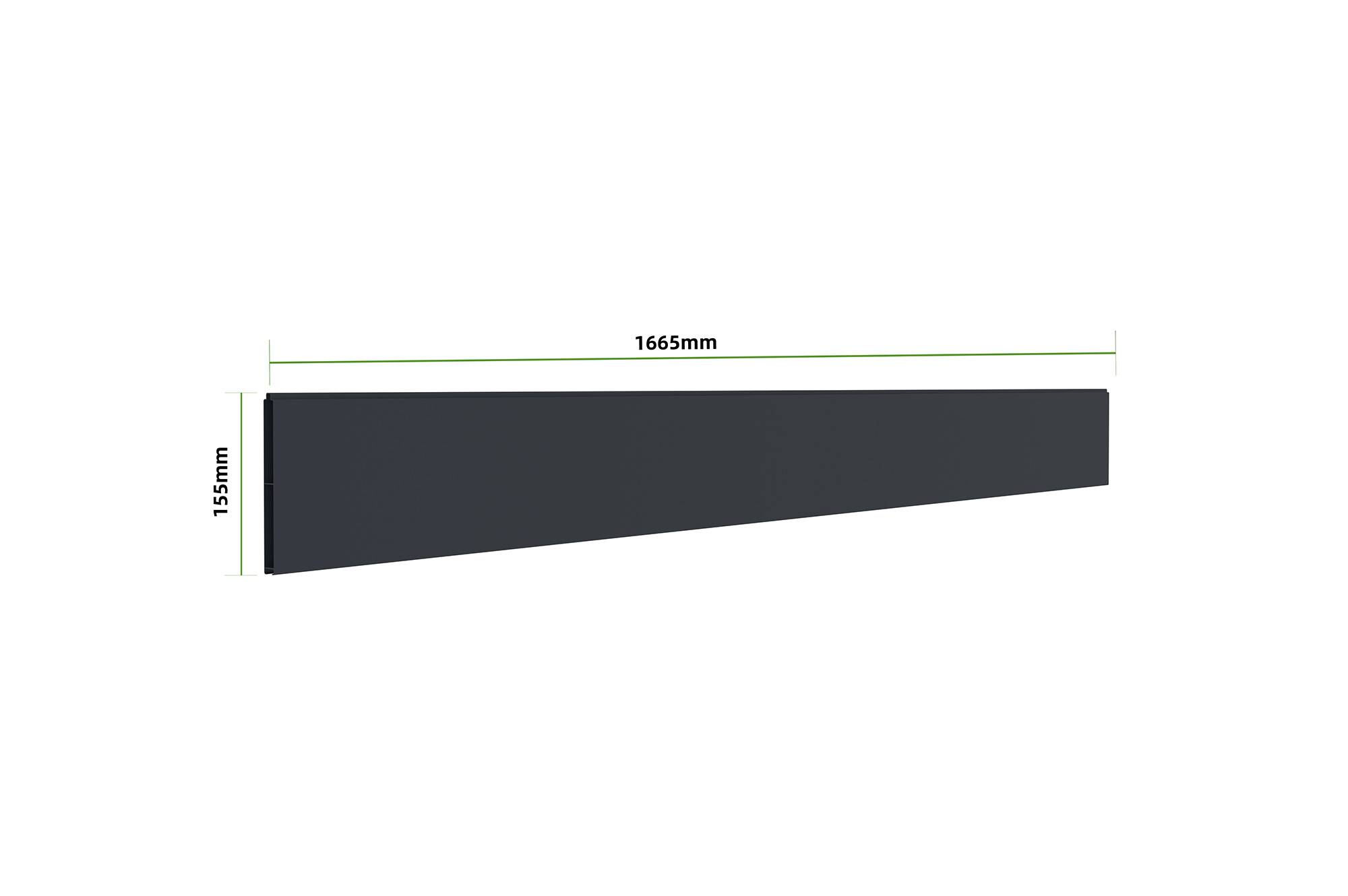 Lot de 3 kits de clôture aluminium NIESEN H.170 cm - kits complet 5.7m ...