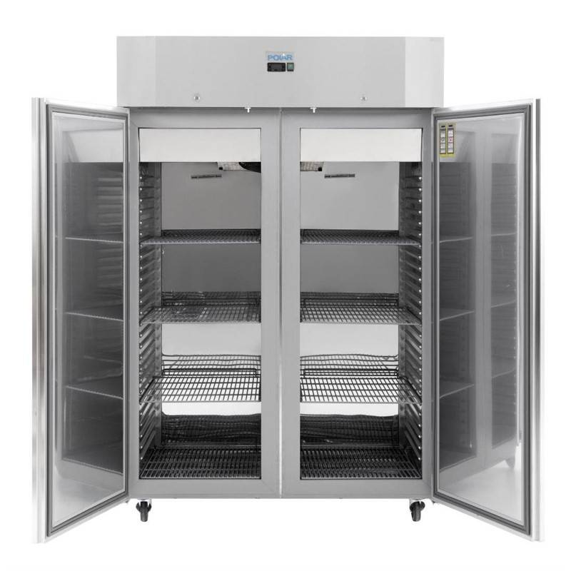 Armoire Réfrigérée Négative 2 Portes Econome en Energie Série U 1 400 ...