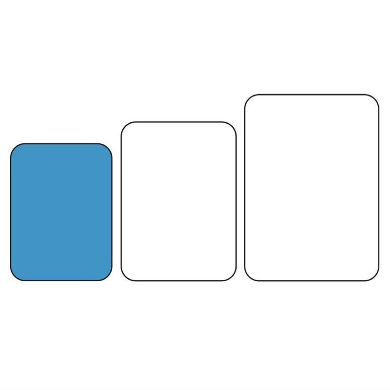 Plateau Fast Food 450 x 350 mm - 7 Couleurs - Kristallon - - Jardiland