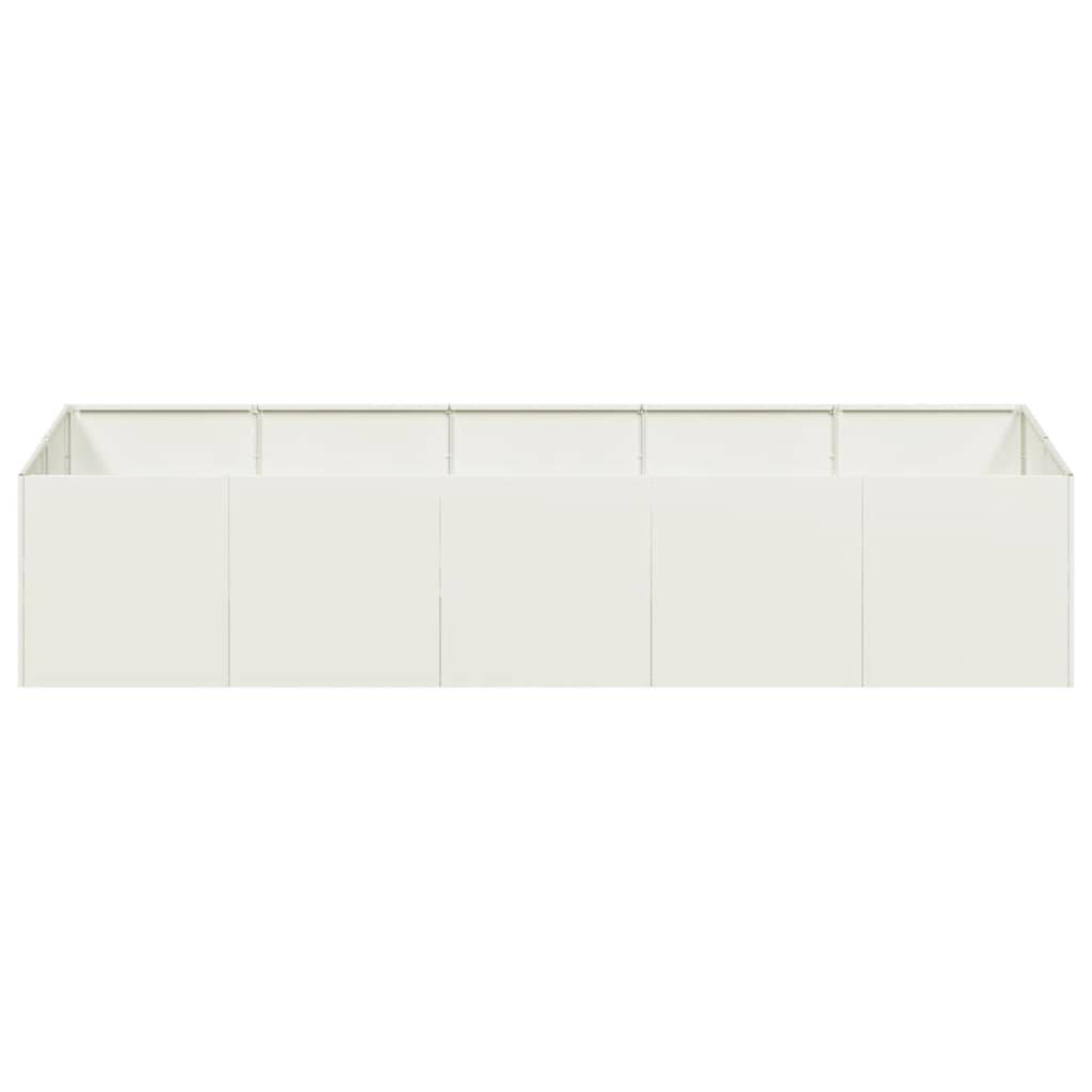 Support pot & bac acier laminé à froid blanc 200 x 80 x 40 cm ...