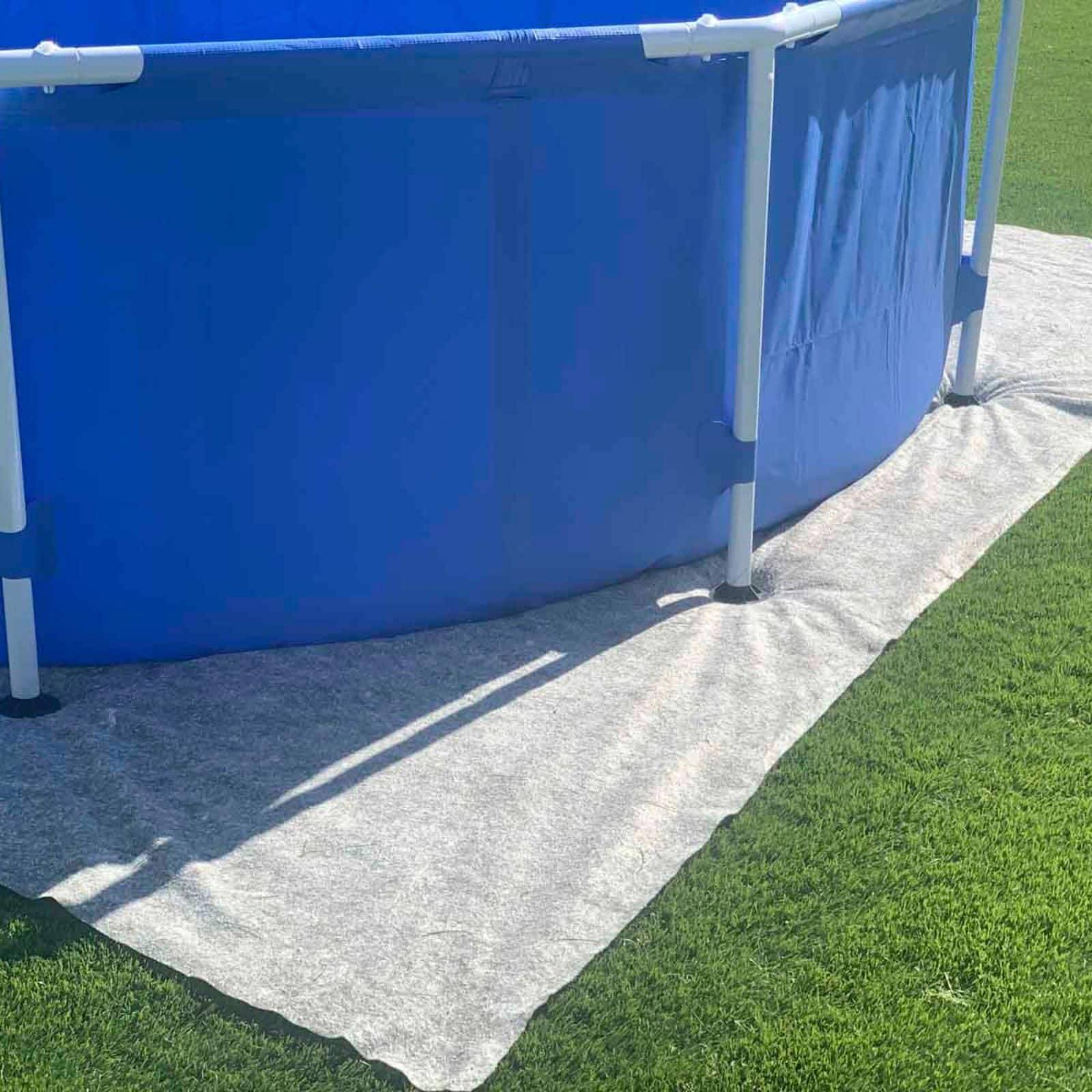 Tapis De Sol Piscine 330 X 310 Cm - Edg - Feutrine De Protection - 110G ...