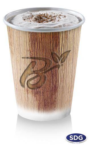 Gobelet en Carton Nature 250 à 350 ml - SDG - Lot de 2000 - - Jardiland