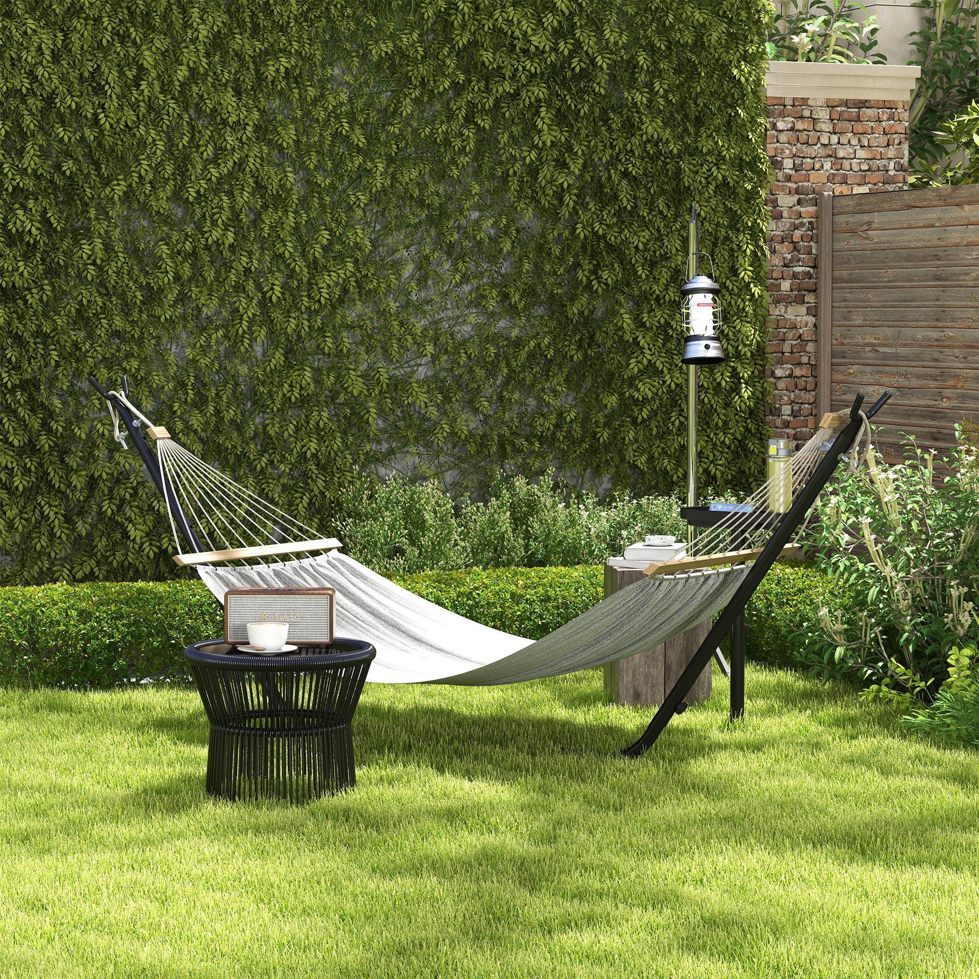 Cadre de hamac, pour hamacs jusqu’à 280 cm, acier, 285L x 125L x 110H ...