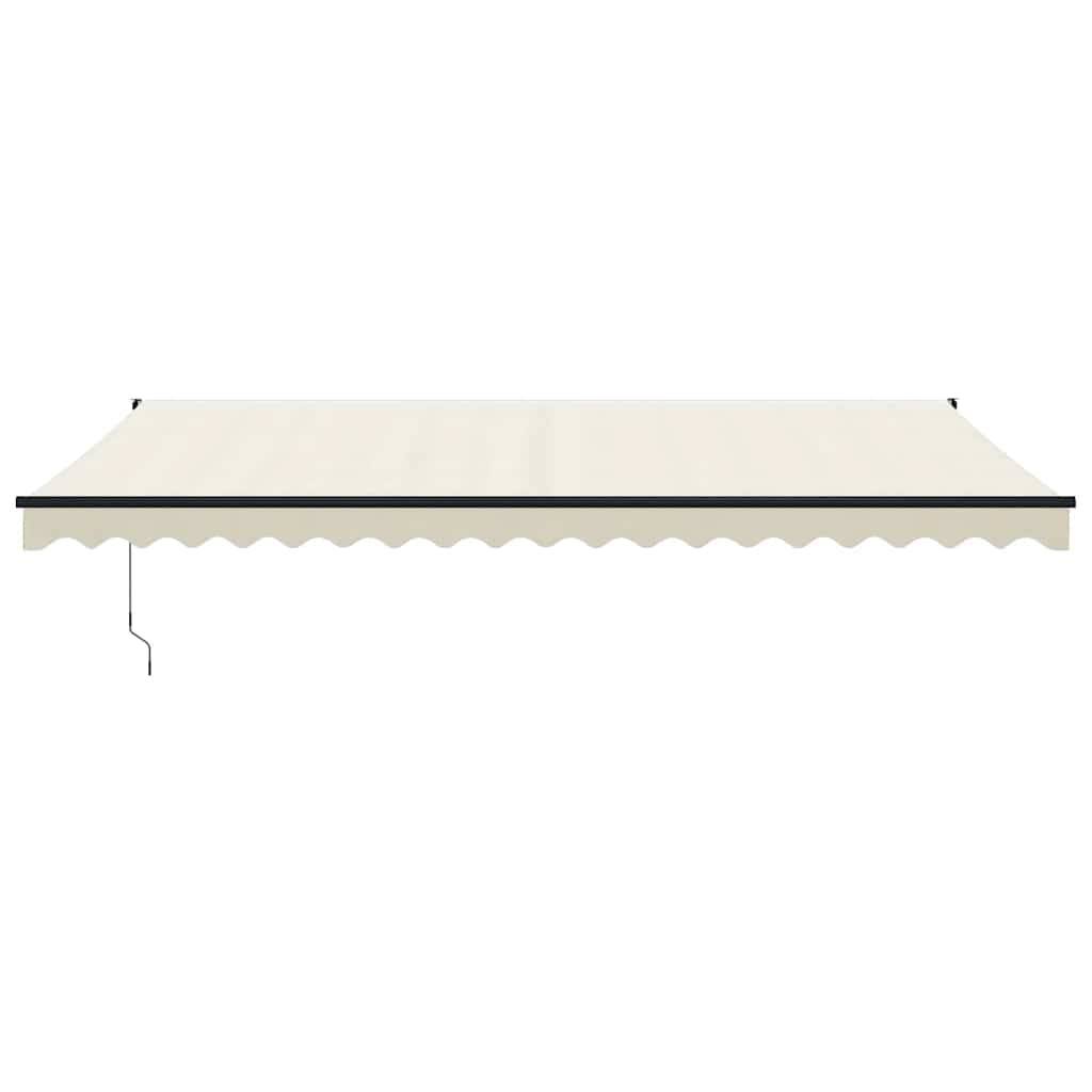Store banne motorisé aluminium terrasse rétractable télécommande 5x3m ...