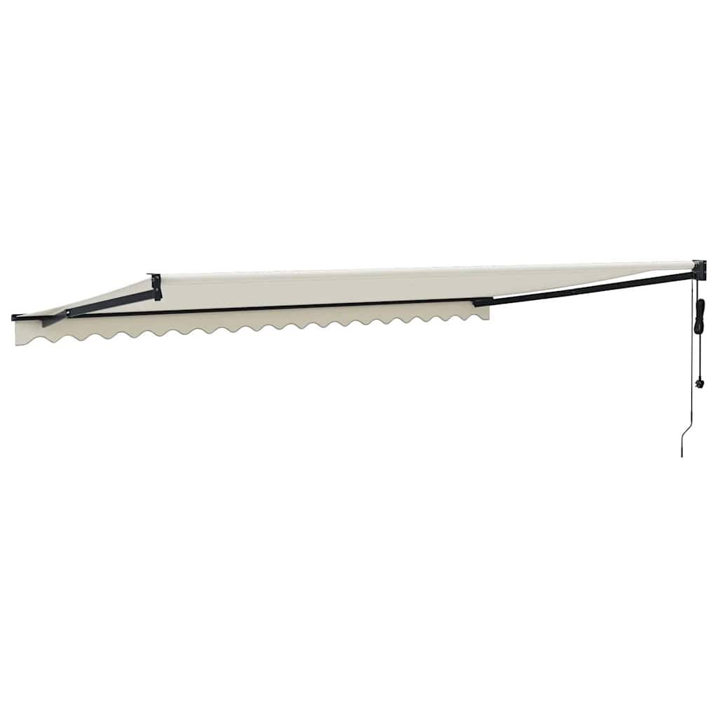 Store banne motorisé aluminium terrasse rétractable télécommande 5x3m ...