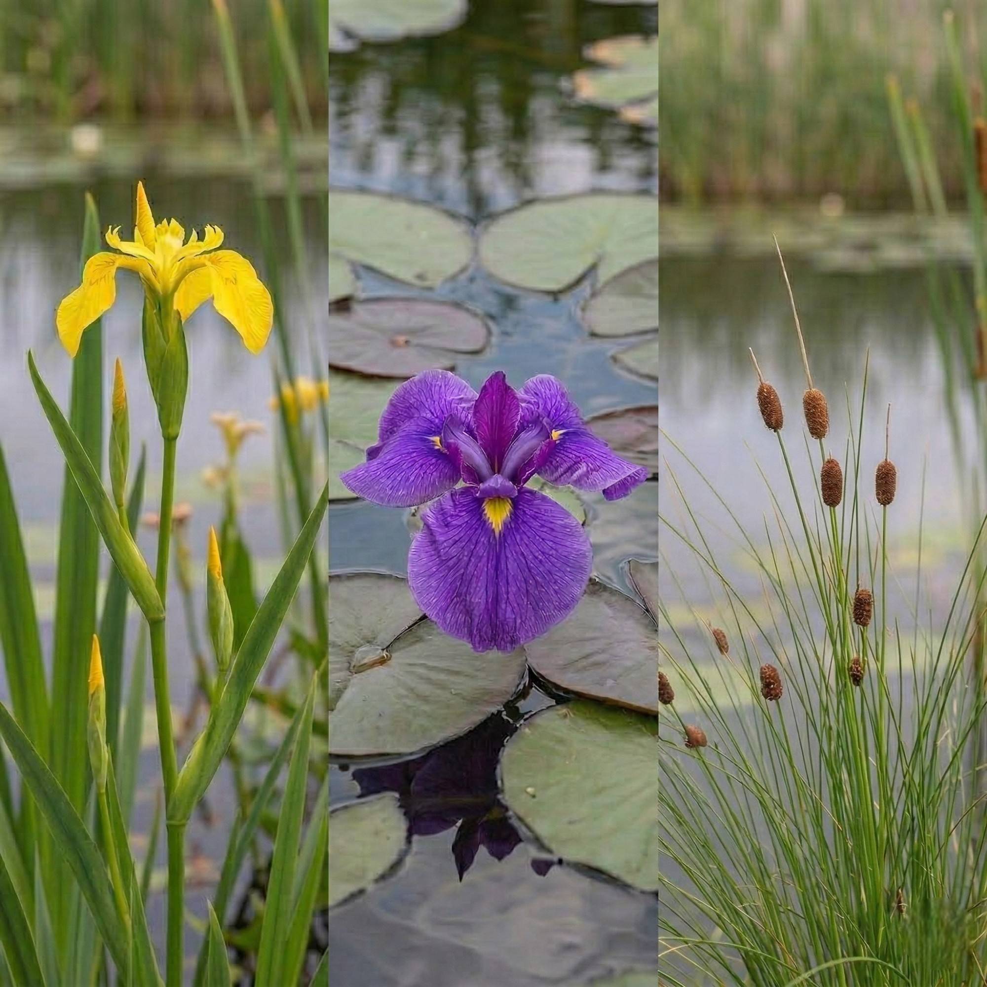 Set Plantes Bassin 12 pièces - Plantes Palustres - Rustiques - Complet ...