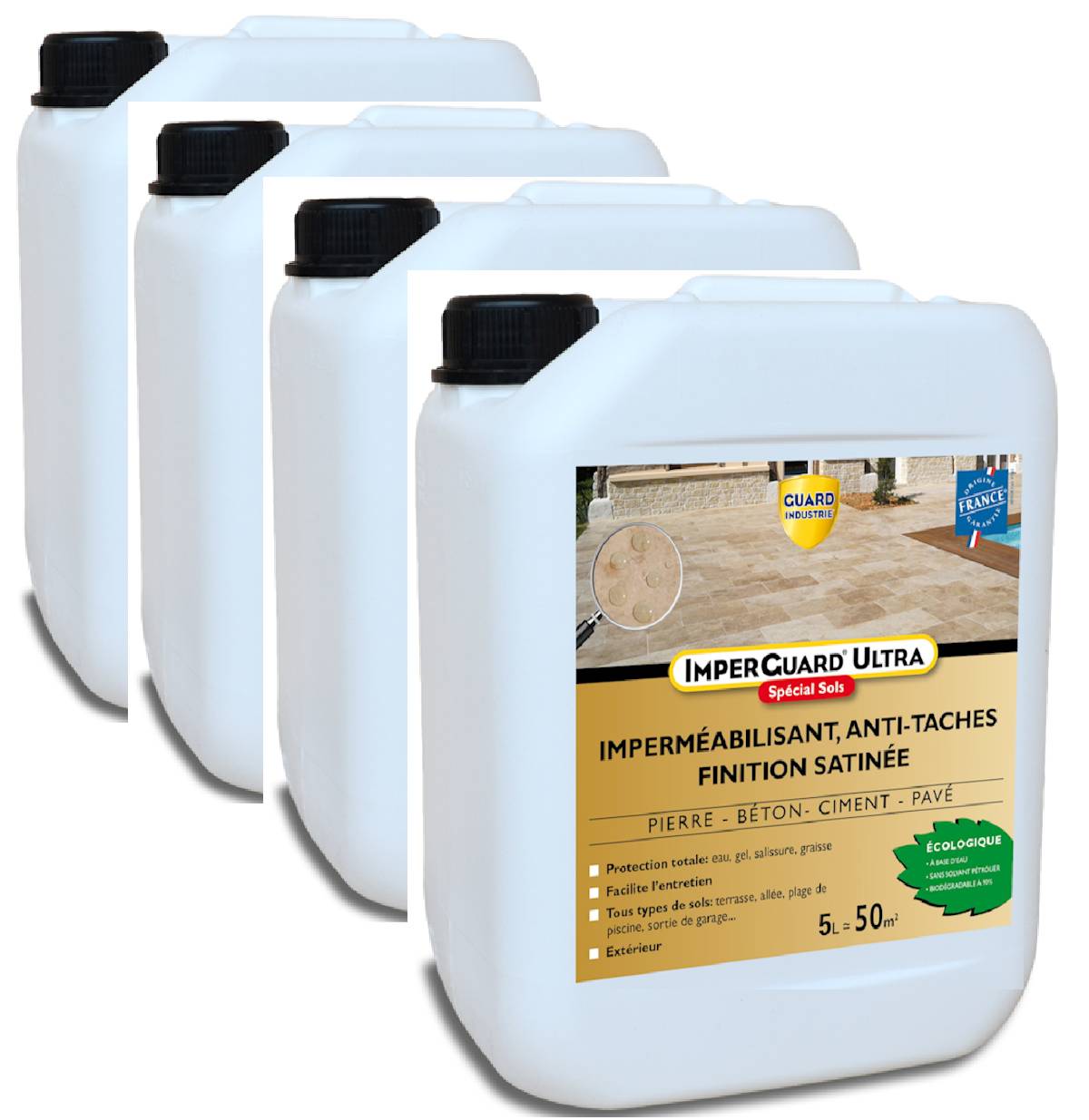 ImperGuard Ultra ProtectionSol Effet Satiné Imperméabilisant Pierre ...