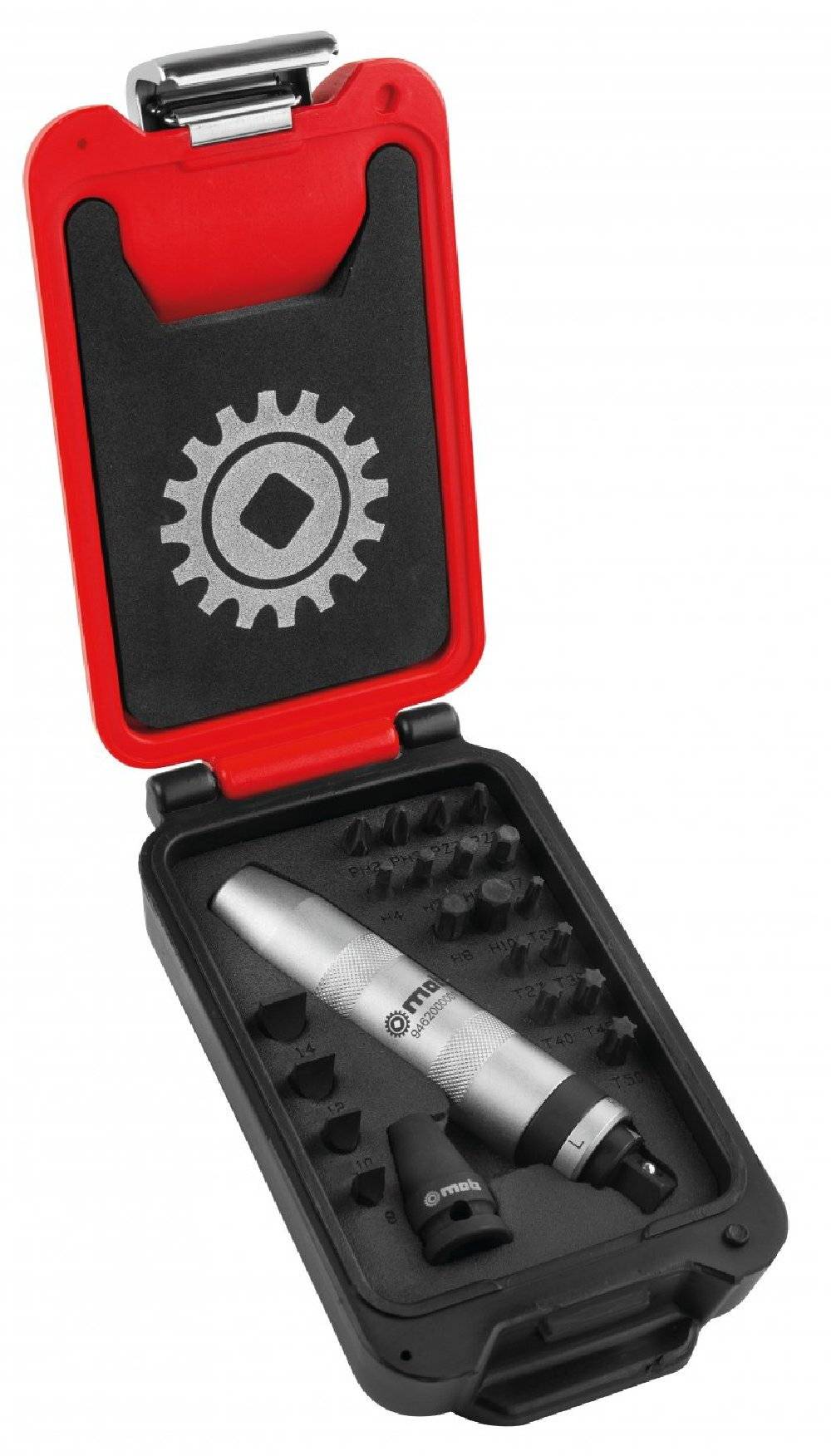 Coffret tournevis a frapper et embouts de vissage impact - MOB - Jardiland