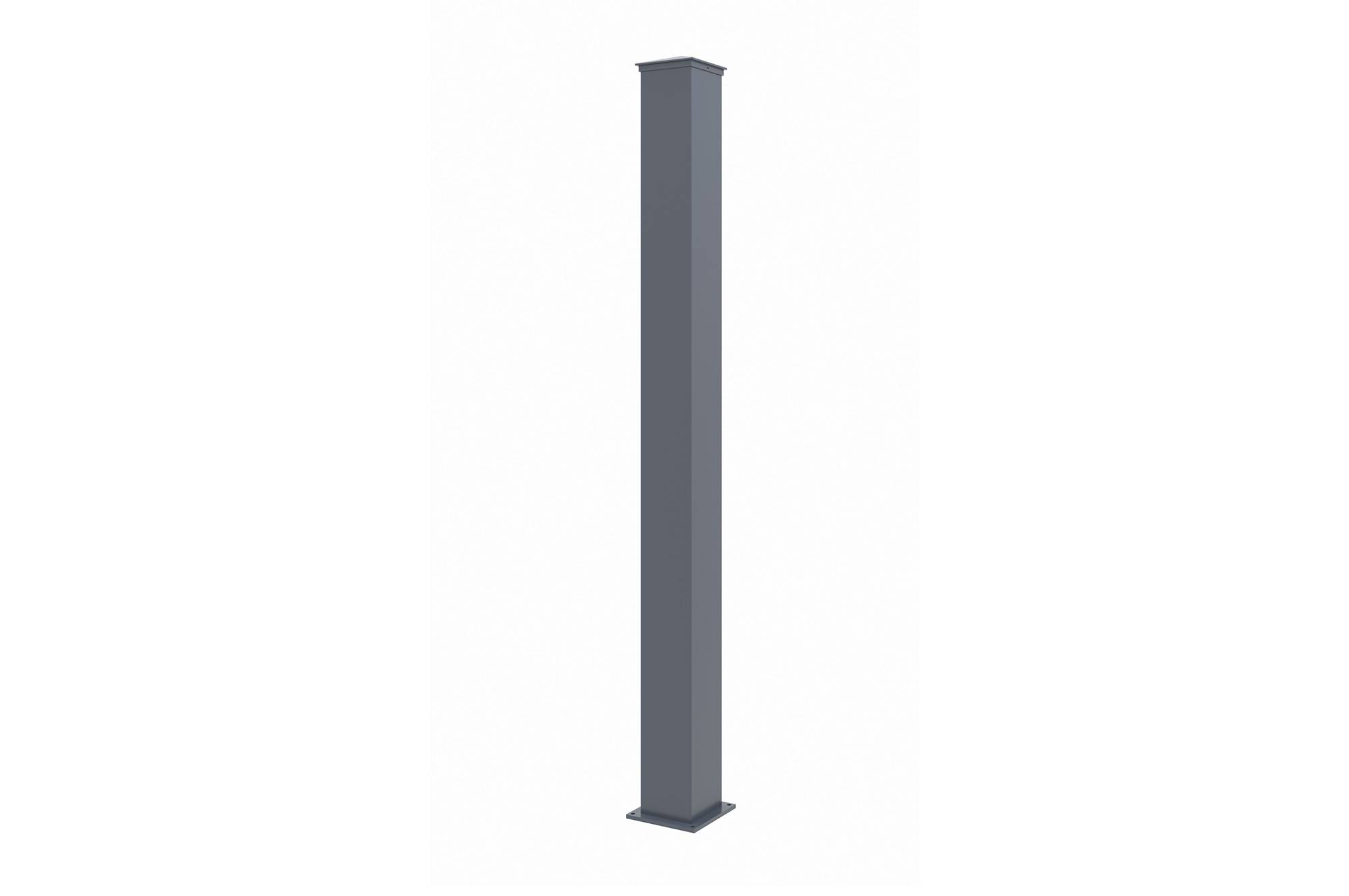 Portail coulissant 3 m HALTI H.160 cm + 2 poteaux H.190 cm aluminium ...