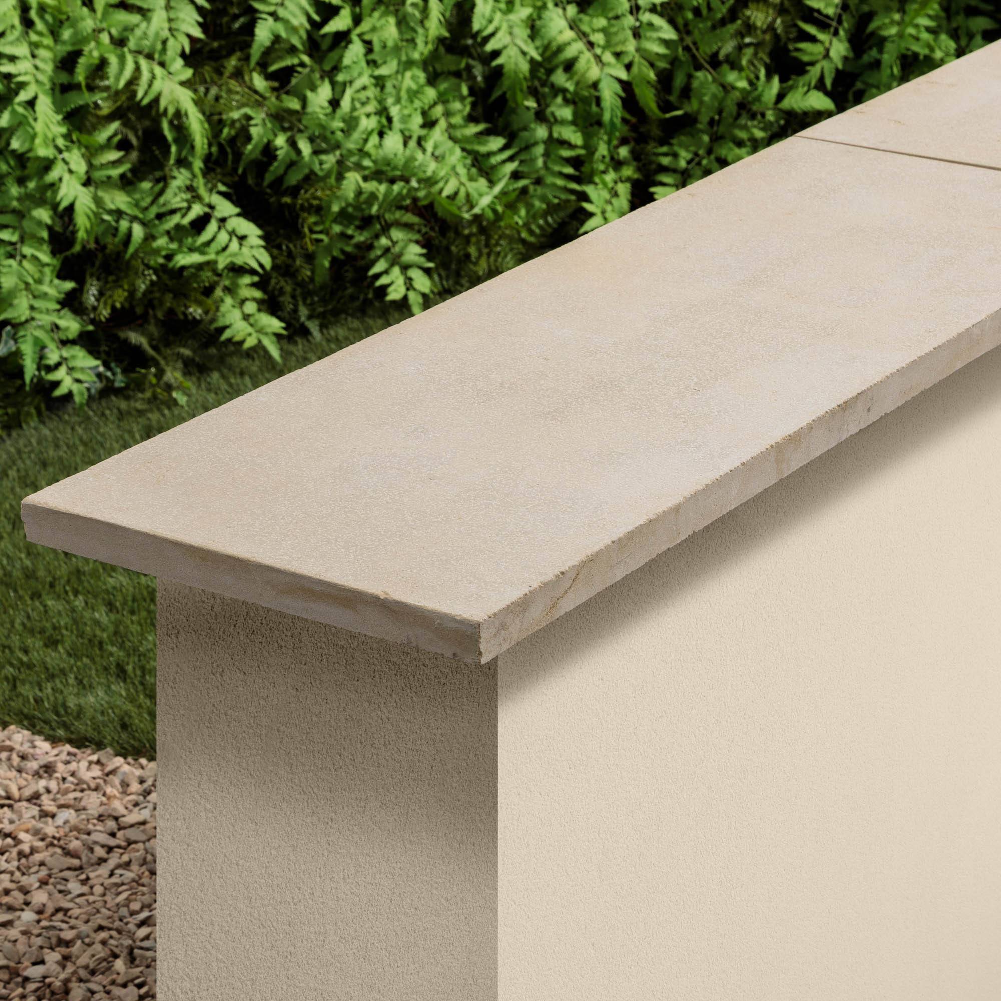 Couvertine Pierre de l'Atlas Beige 100x35x3 cm (à l'unité) - RO'MA ...
