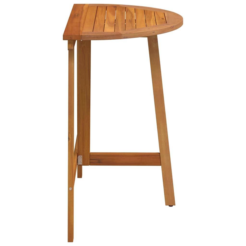 Table de jardin | Table d'extérieur Marron 78 x 46 x 75 cm Bois d ...