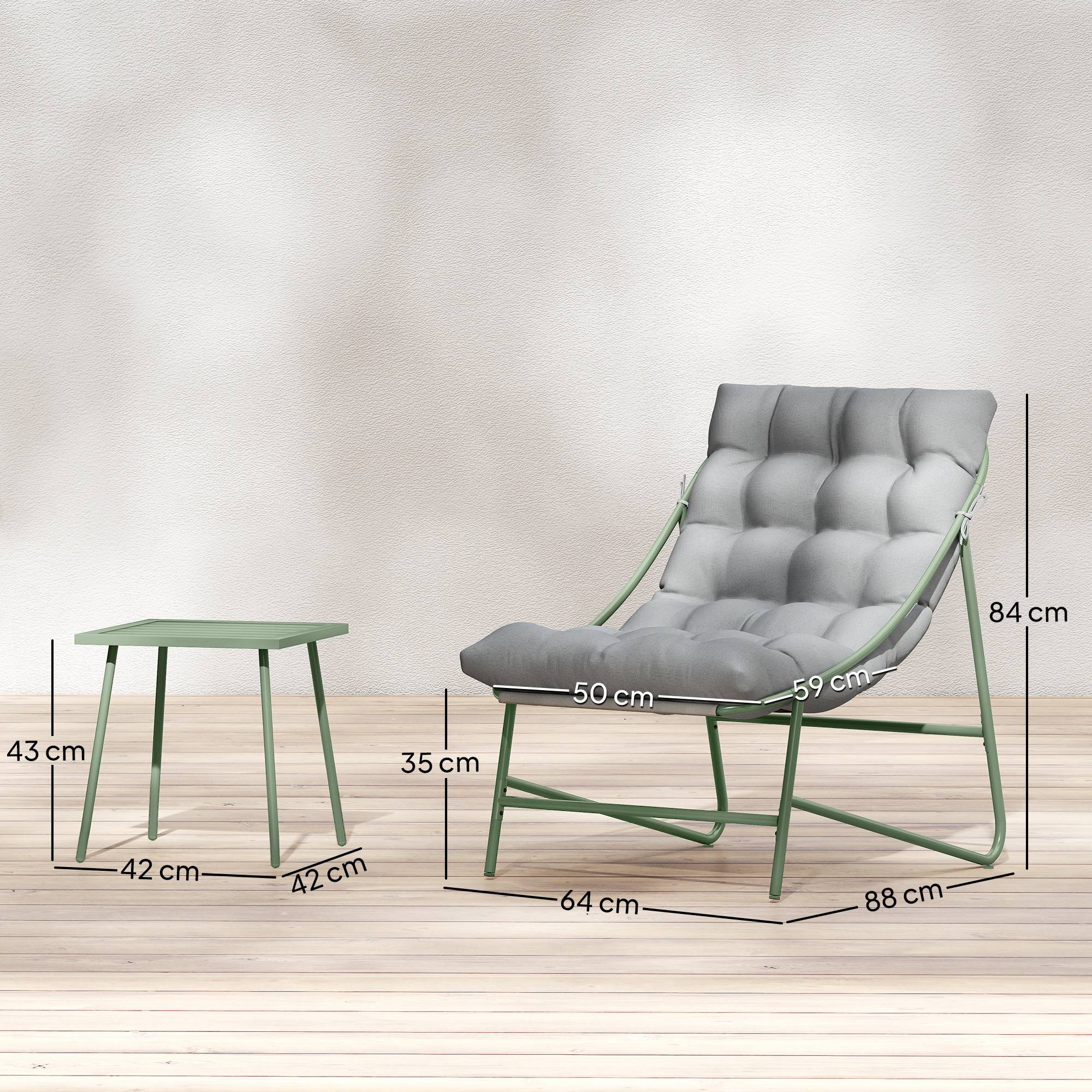 3 pièces salon de jardin extérieur | | Mobilier de jardin Gris clair ...