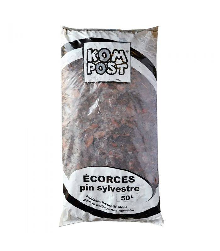 Paillage d'écorce de pin bio protection des racines 10x50L RACINE ...