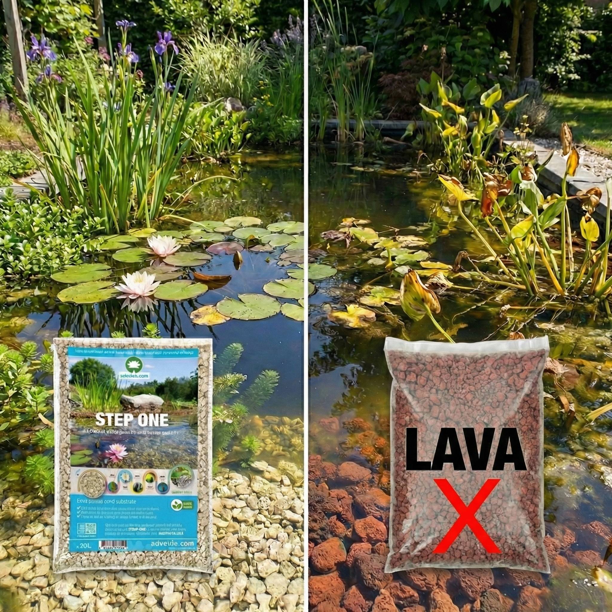Pack Complet Bassin Rouge 100-400L - Oxygénantes & Berge - 42L - Jardiland