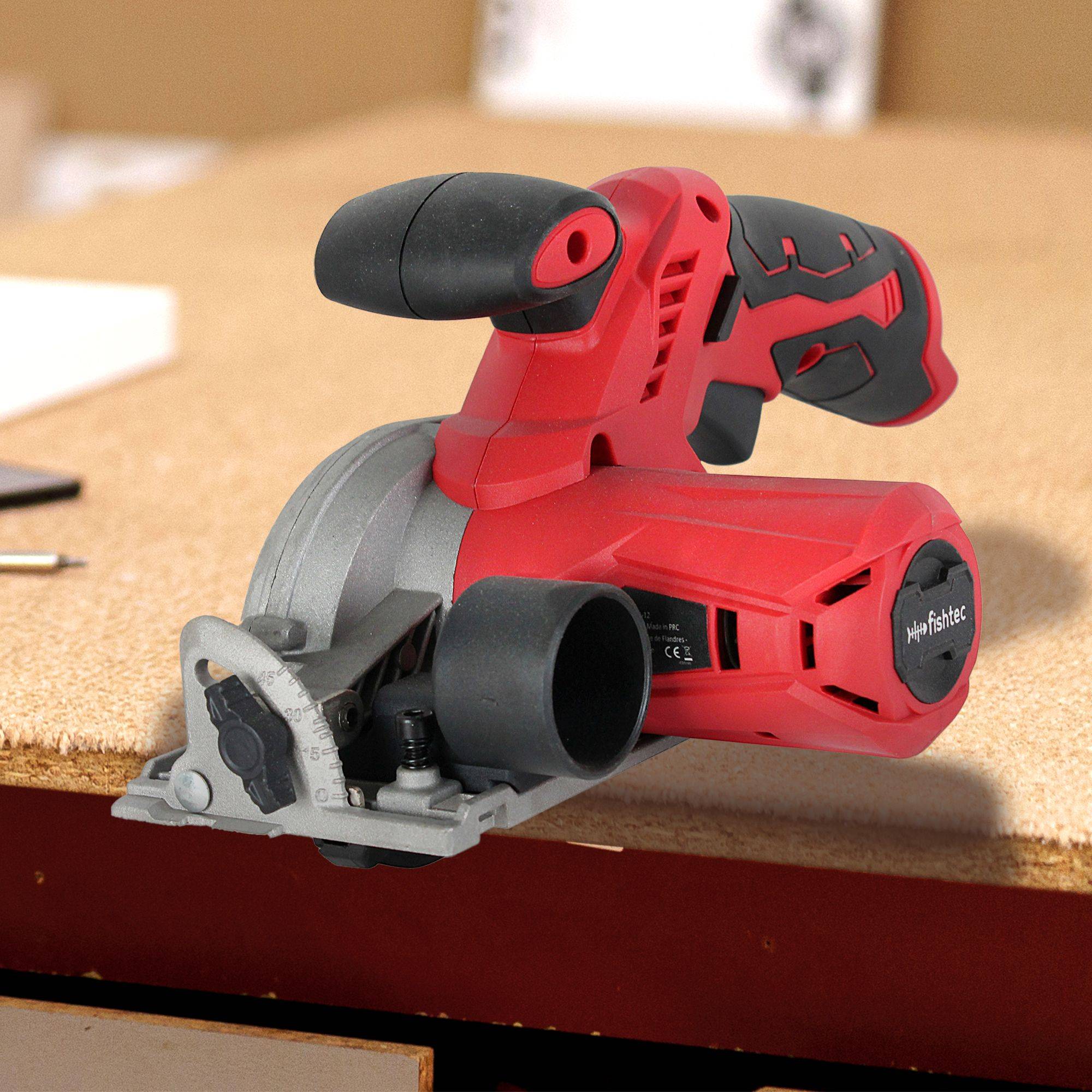 Mini Scie circulaire sans fil avec Guide - Batterie Lithium ...