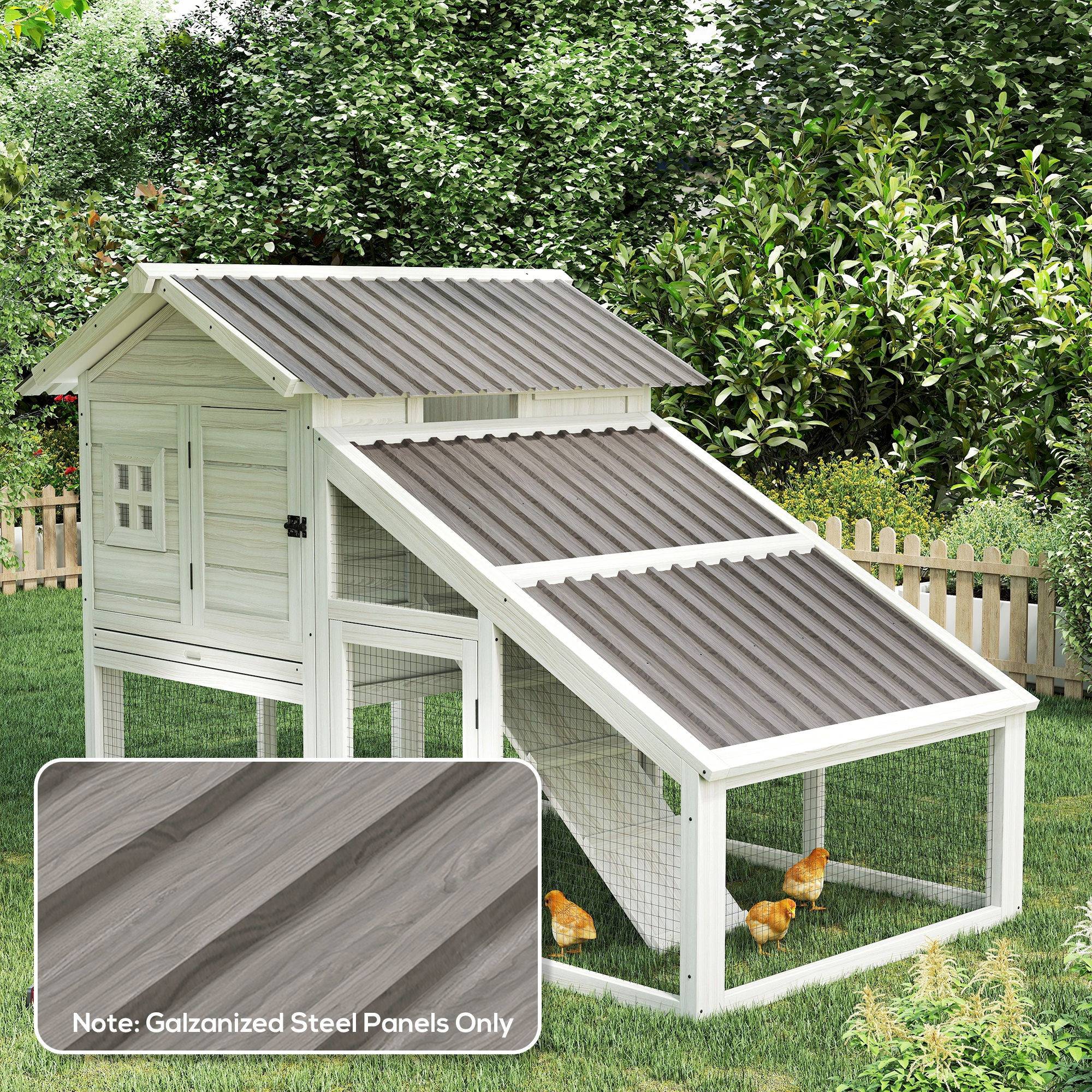 Abri de jardin acier galvanisé gris clair 129 x 45 x 0.03 cm - PANGIVO ...