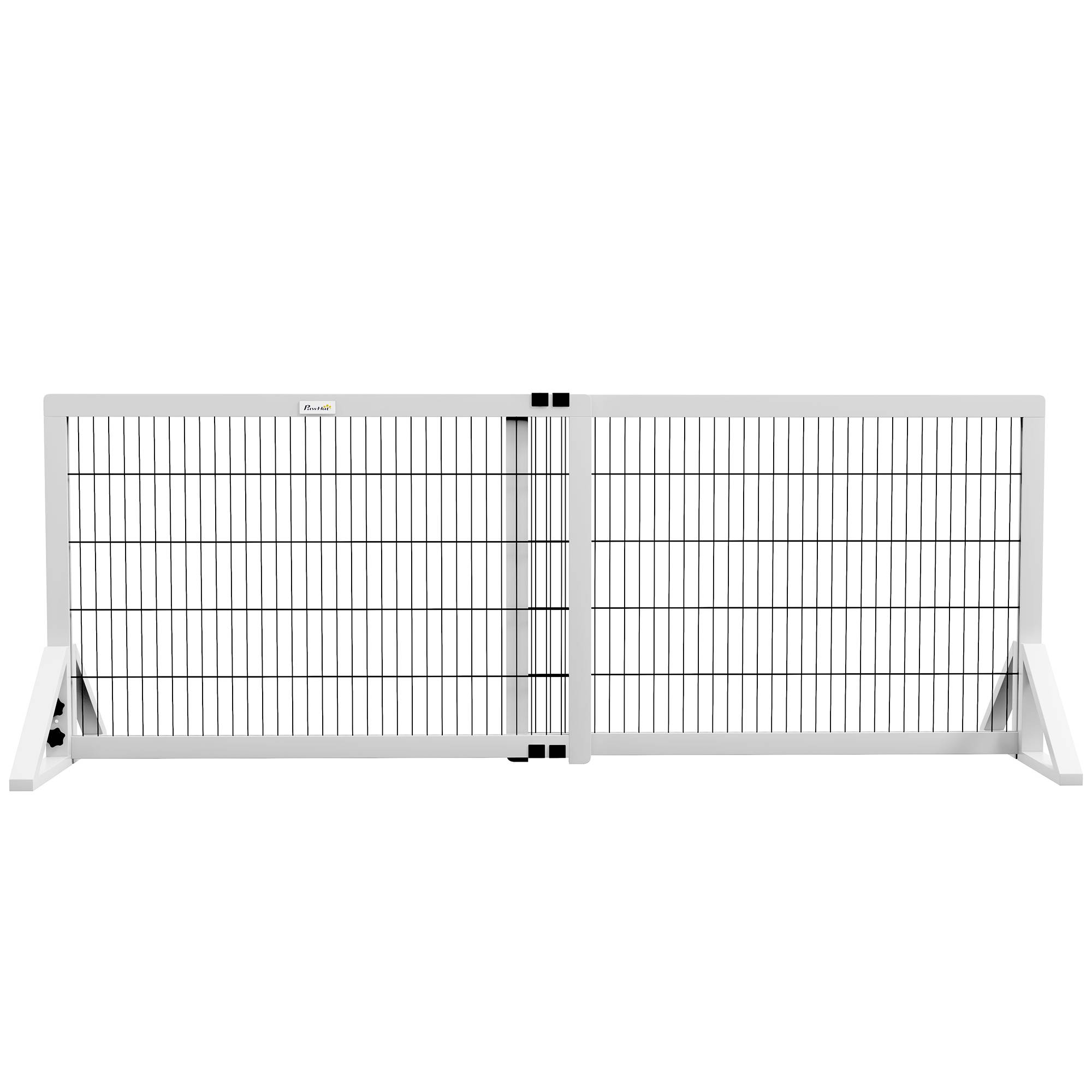 Barrière autoportante bois pin chiens intérieur longueur réglable ...