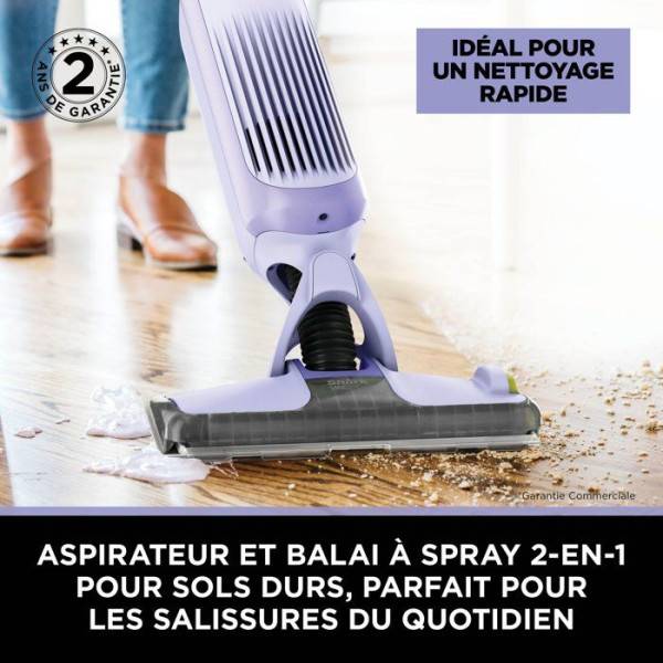Balai - Nettoyeur Vapeur SHARK VACMOP Nettoyeur balai sans fil 2-en-1 ...