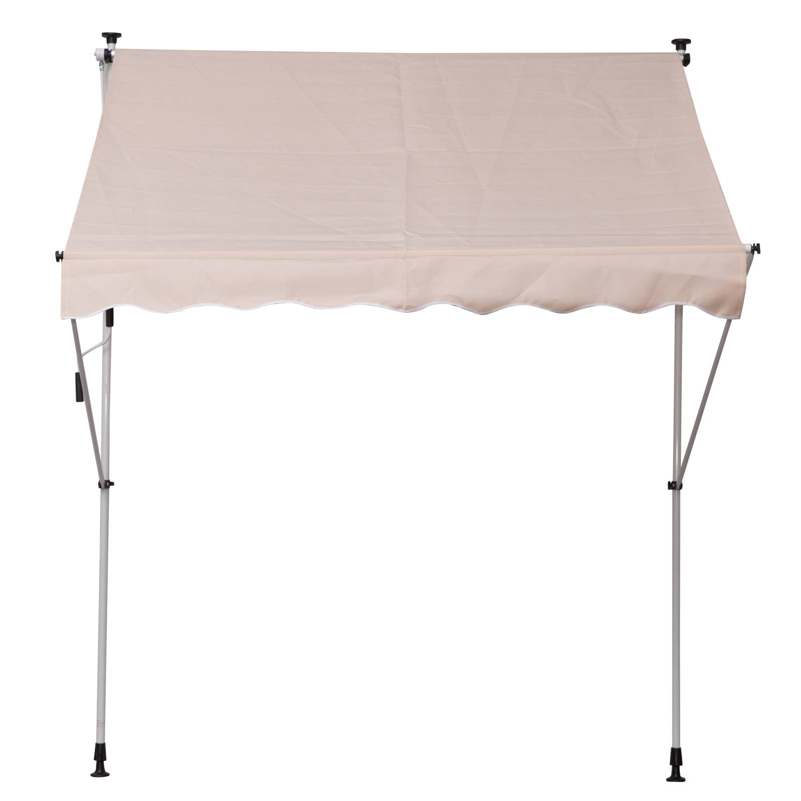 Store banne manuel extérieur aluminium polyester balcon hauteur ...