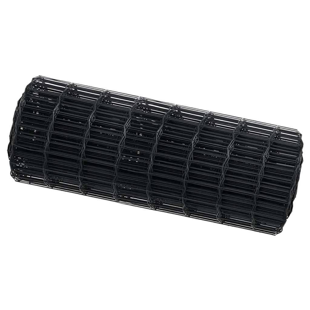 Clôture Euro Fer revêtu de PVC Gris 0,6 x 50 m, Poids :19.63kg ...