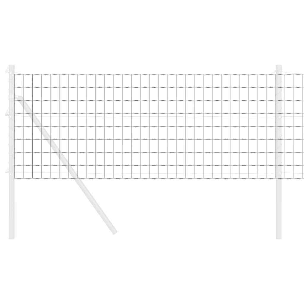 Clôture Euro Fer revêtu de PVC Gris 0,6 x 50 m, Poids :19.63kg ...