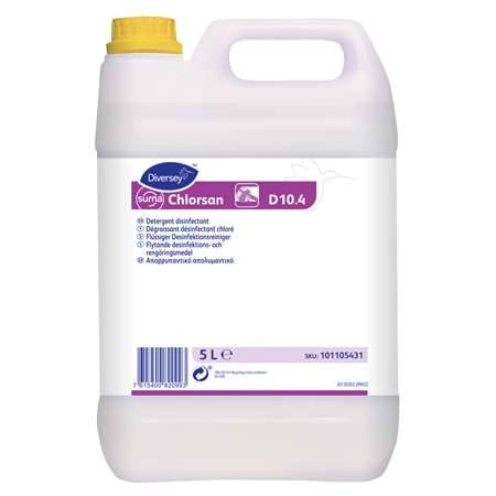 Dégraissant Désinfectant Chlore Sols et Surfaces - Lot de 4 Colis de 2 ...