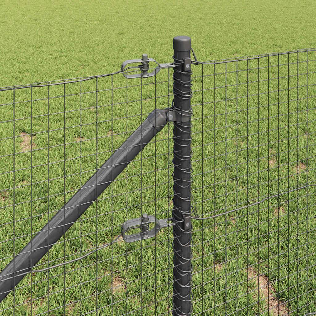 Poteau de clôture acier gris 50 x 0.6 m, Poids :29.76kg - PANGIVO ...