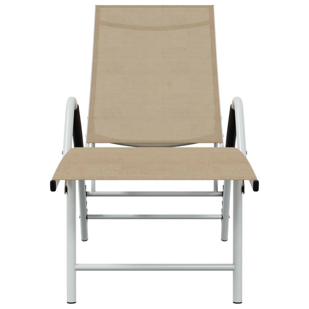 Transat chaise longue bain de soleil lit de jardin terrasse meuble d ...