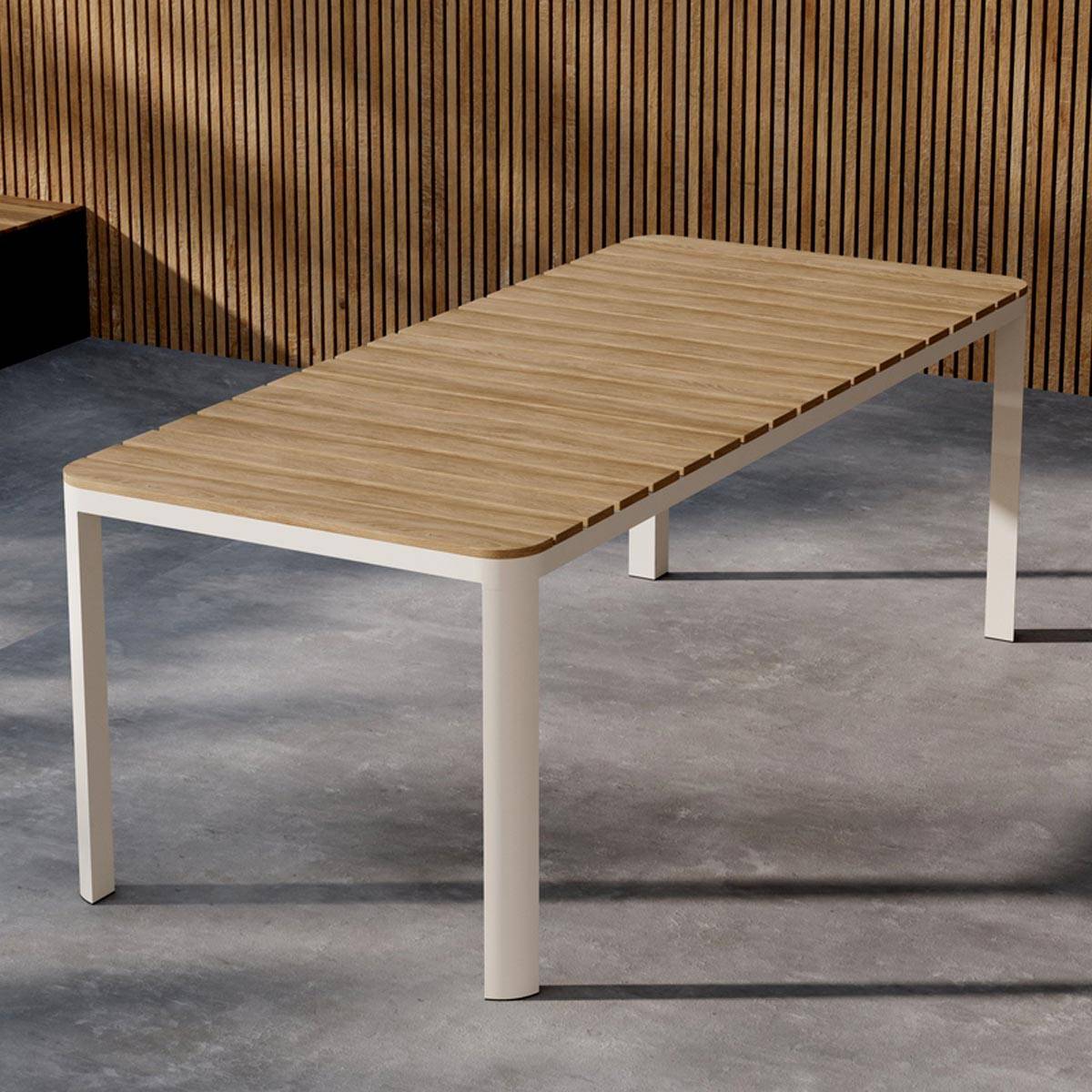 Table de Jardin "Etna" 210cm Beige - Jardiland