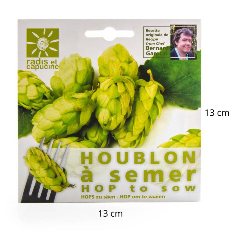 Radis et Capucine - Sachet graines fleurs comestibles - Houblon - Jardiland