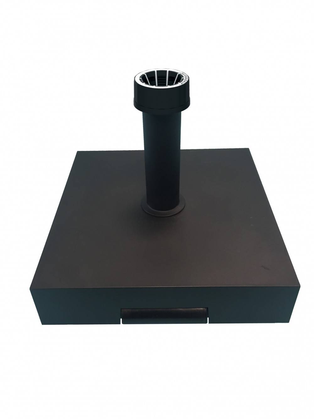 Pied de parasol lesté noir, 40 kg - Jardiland