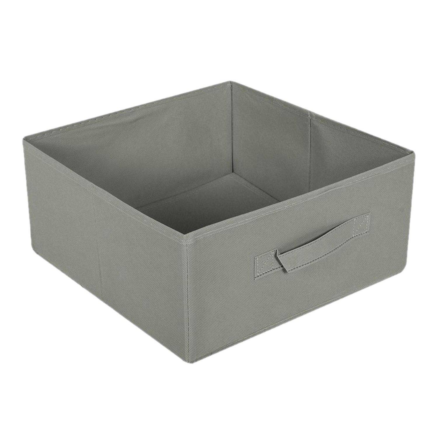 Boîte de rangement pliable en tissu avec poignée - Toilinux - Jardiland