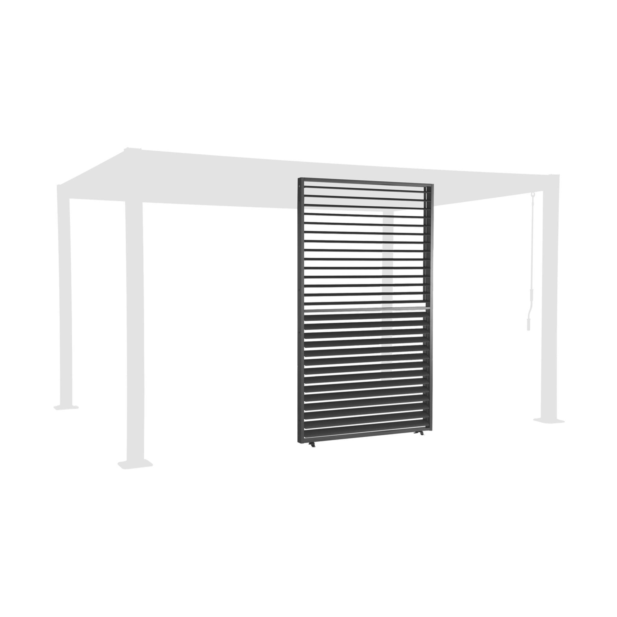 Persienne à lames orientables 130cm pour pergola bioclimatique ...