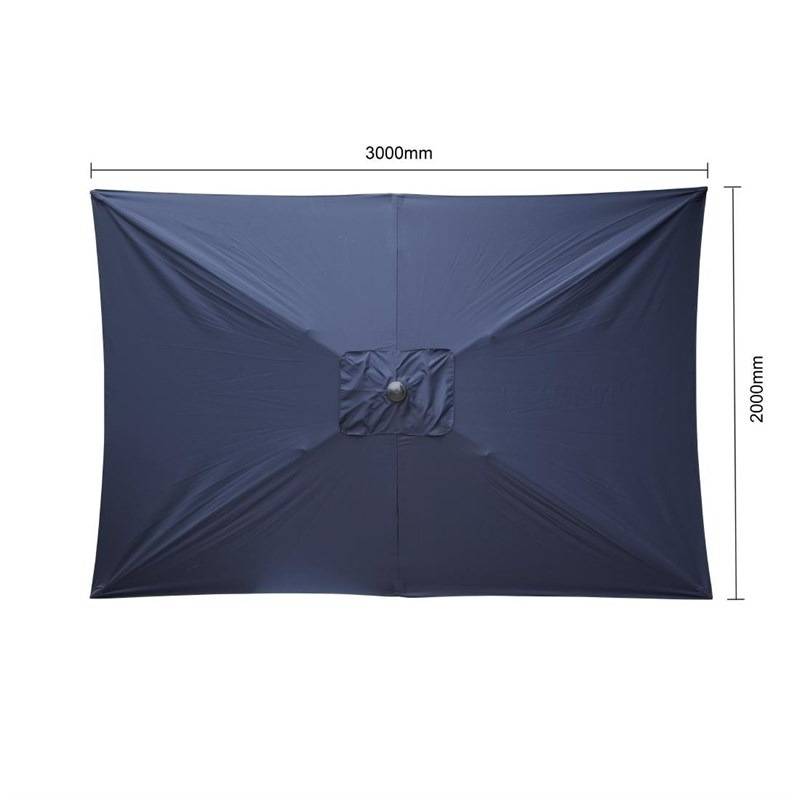 Parasol modèle SEVILLE 2x3m - Bolero - - Jardiland