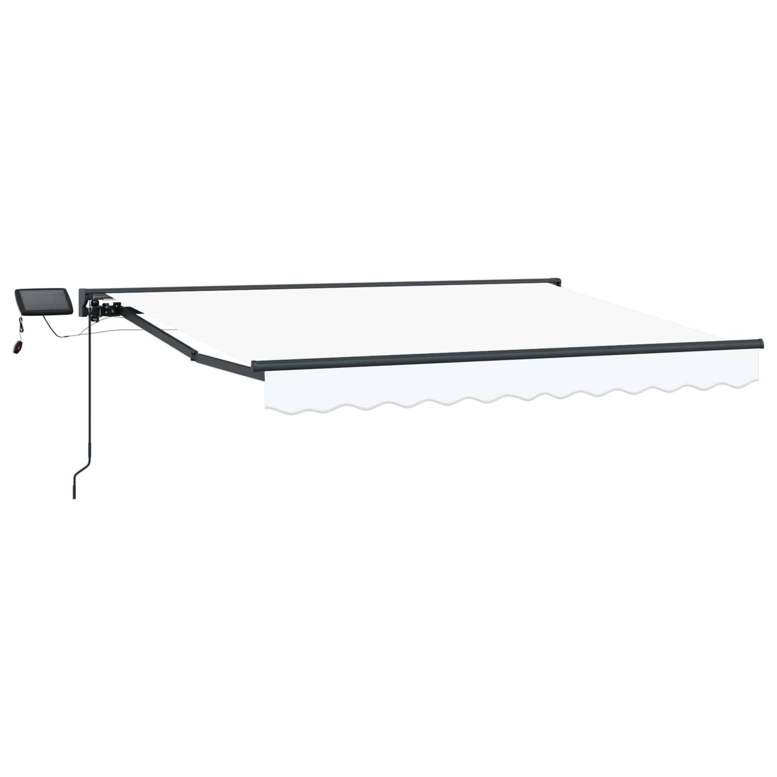 Store manuel avec LEDs Blanc 2,5 x 2 m - PANGIVO - Jardiland