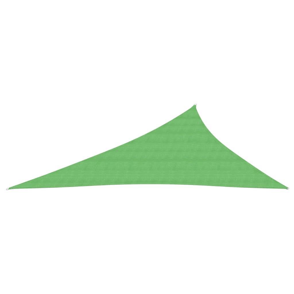 Voile d'ombrage 160 g/m² vert clair 3 x 4 x 5 m PEHD - Jardiland