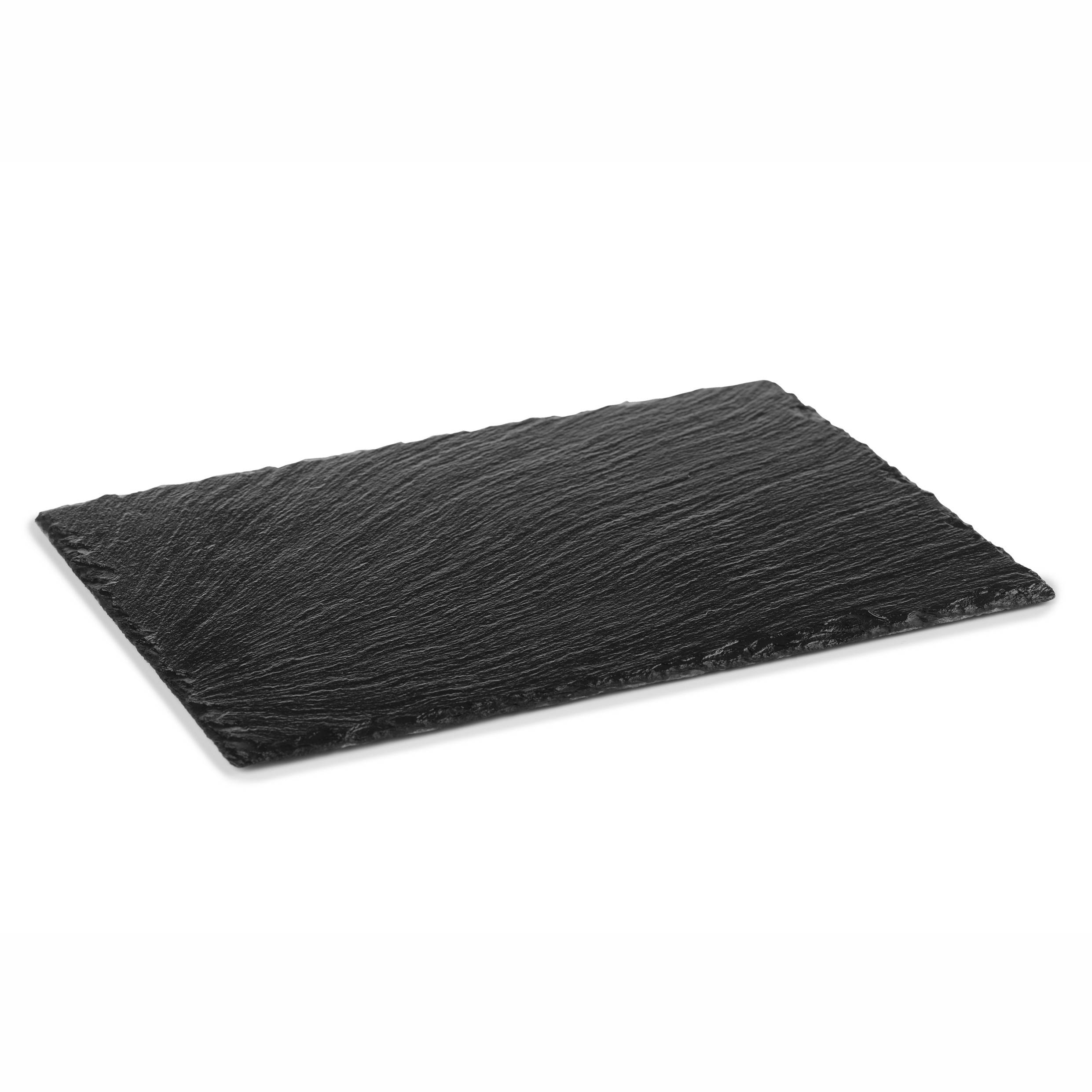 Plateau en Ardoise Rectangulaire Rustique L 30 à 40 cm - Pujadas ...