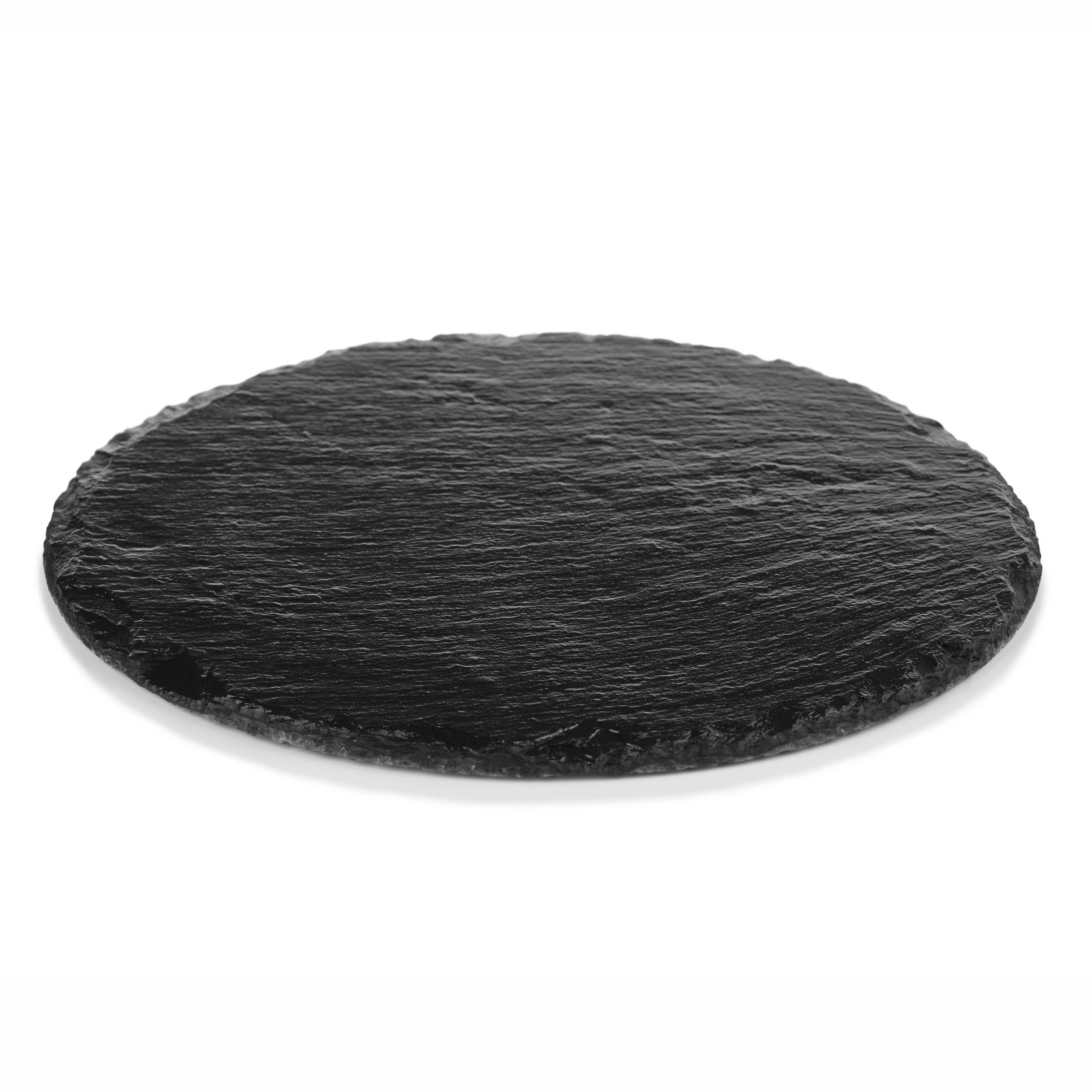 Plateau en Ardoise Rond Rustique Ø 20 à 30 cm - Pujadas - - Jardiland