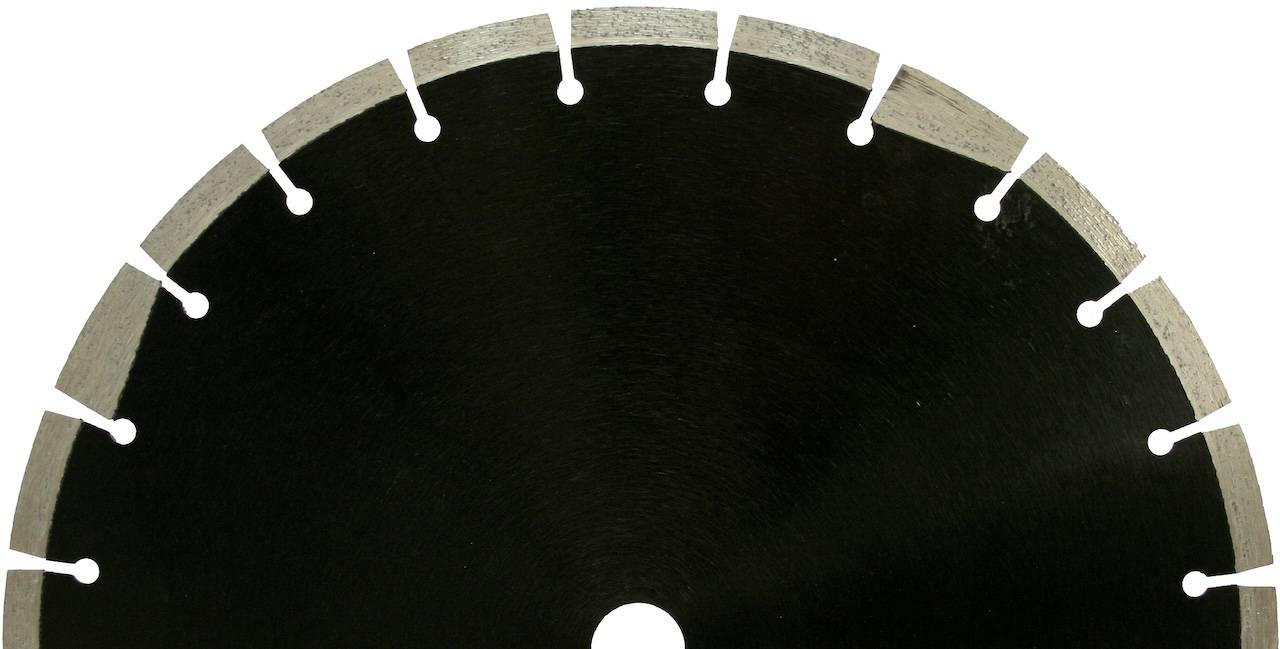 Disque diamant segmenté - large segment de protection - Ø 500 mm ...
