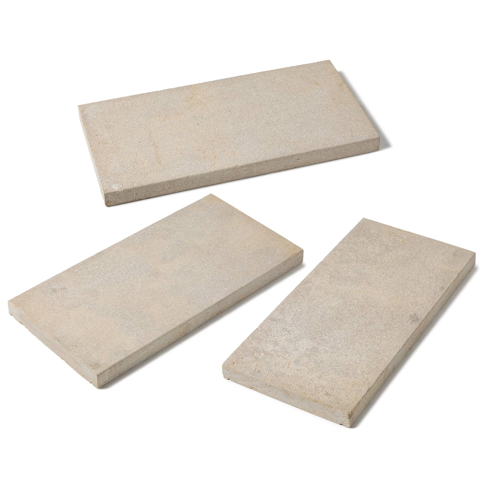 Couvertine Pierre de l'Atlas Beige 60x30x4 cm avec larmiers (à l'unité ...