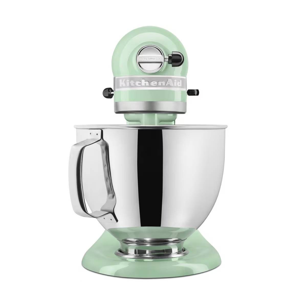 Robot pétrin 4.8l 300w macaron pistache 5KSM125EPT Kitchenaid - Jardiland